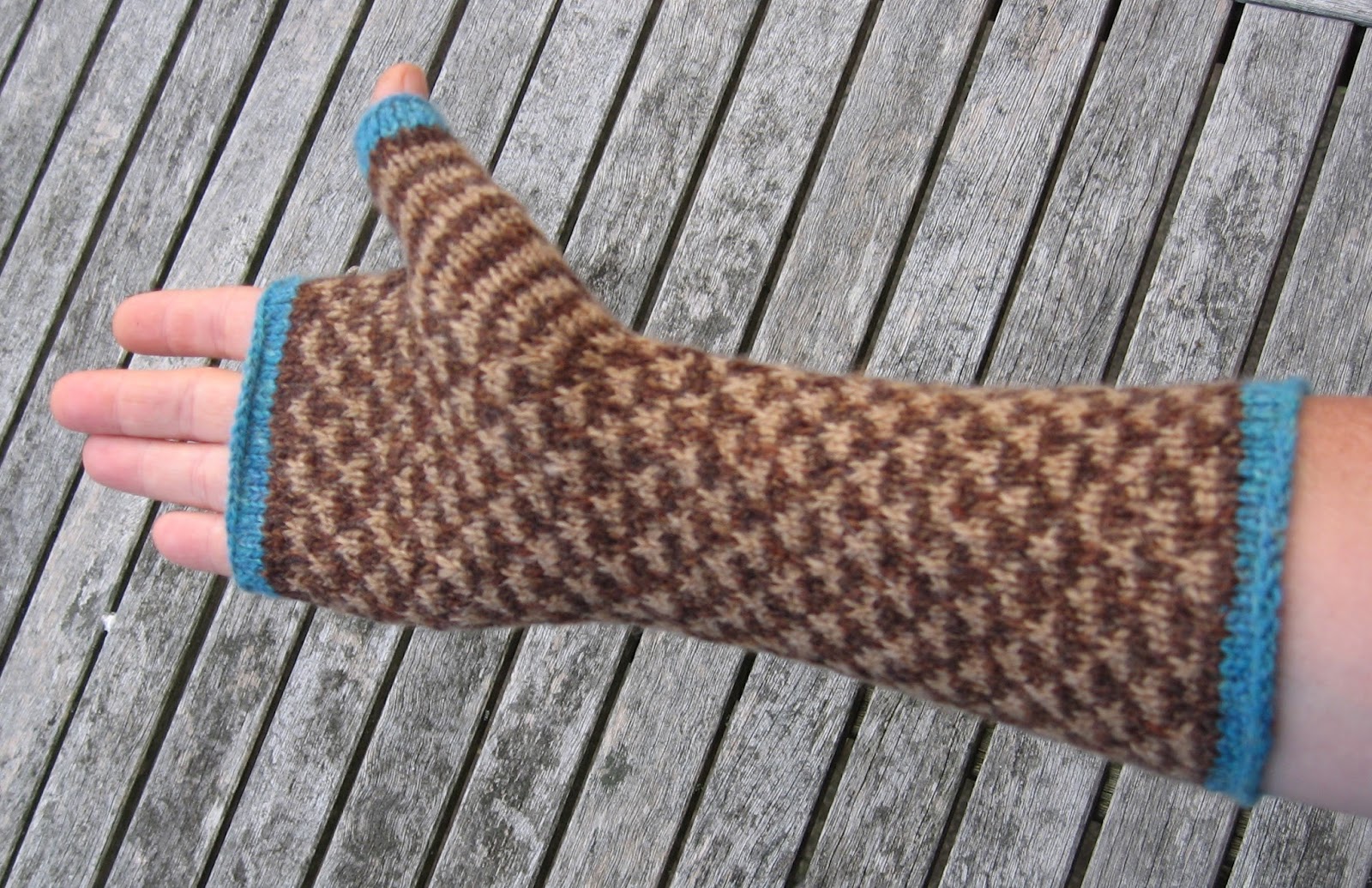 Dottelot: Fingerløse vanter