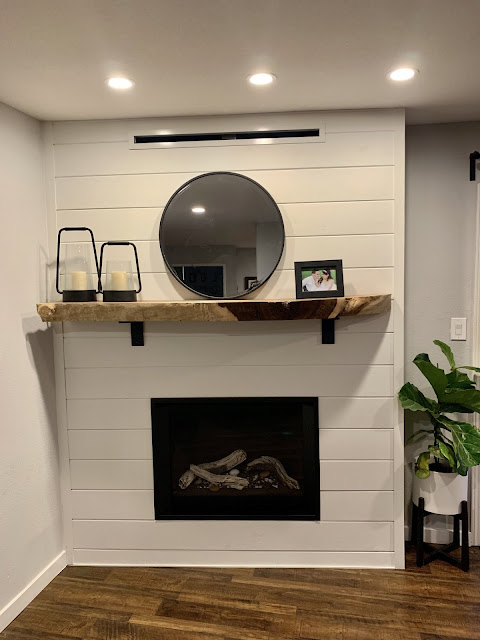 Our Fireplace Renovation Part 3: Framing and Shiplap - Nor Cal DIYers