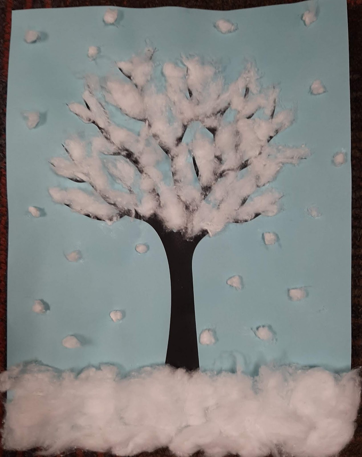 Danielle's Storytime Tales and More: Toddler and Preschool Winter Tree ...