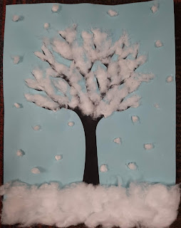 Danielle's Storytime Tales and More: Toddler and Preschool Winter Tree ...