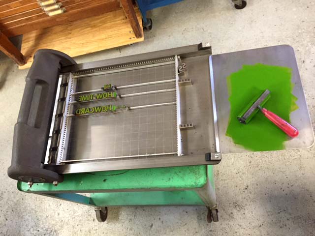 Drew Press: Showcard Proof Press Model ‘A’ .......SOLD