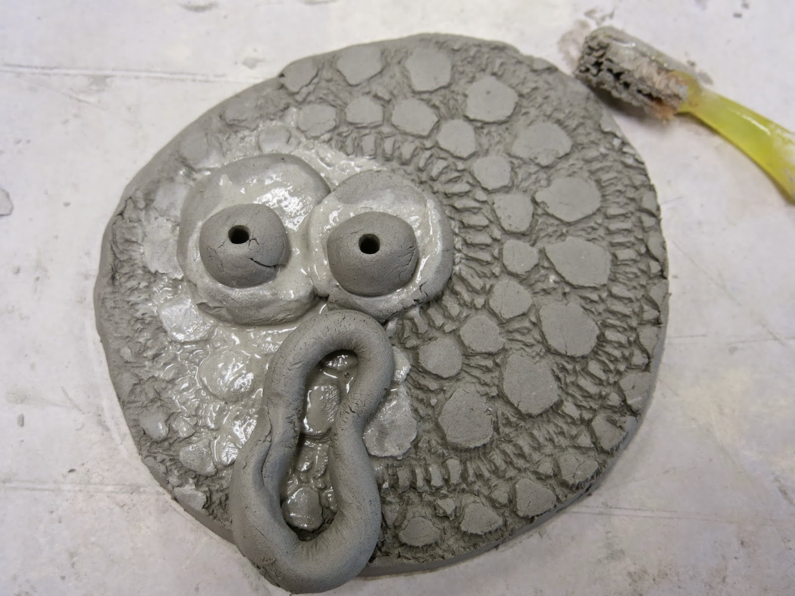 Cassie Stephens: In the Art Room: First Grade Slab Fish and Under the ...