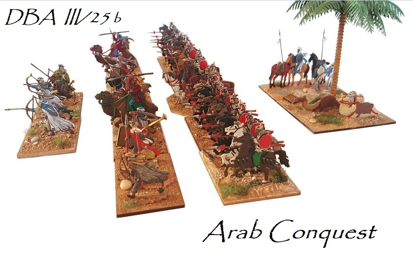 Ancients on the Move: DBA Special: III/25b Arab Conquest (30mm flat ...