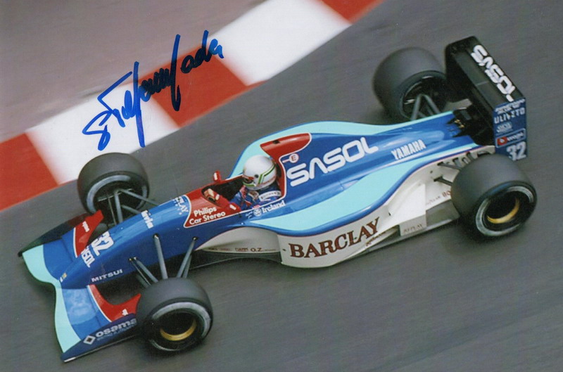 Autographs-F1: Stefano MODENA
