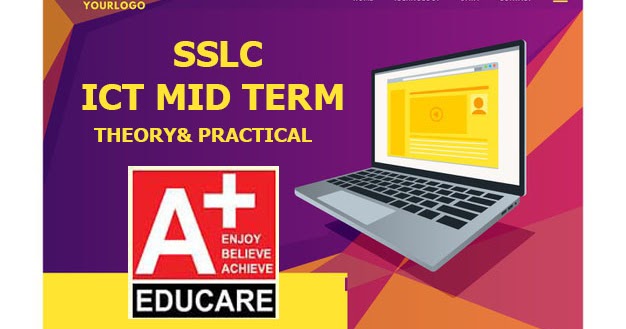 Aplus Blog: SSLC- ICT MID TERM EXAM - THEORY QUESTIONS AND ANSWERS