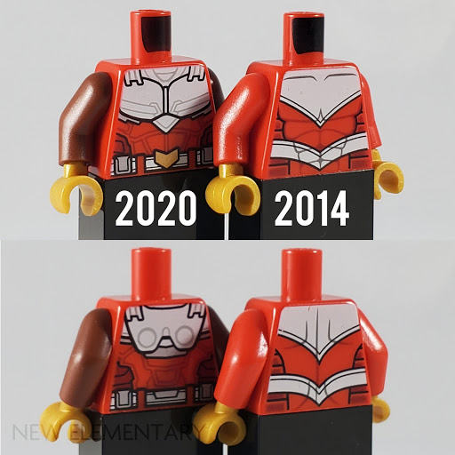 LEGO® Accessories review: 40418 Marvel Super Heroes Falcon & Black ...