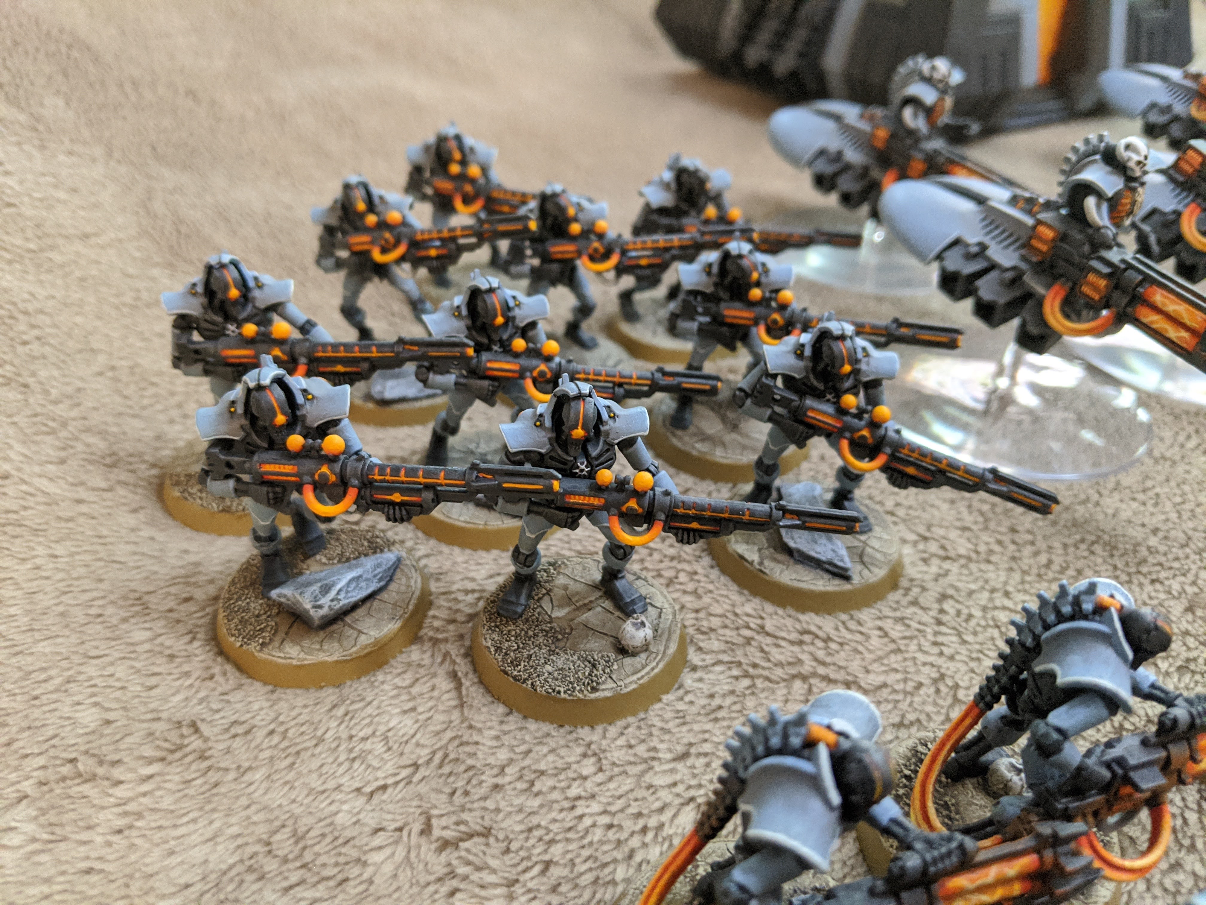 Necron Army Work in Progress pics: Pre-Indomitus Necron Family Album