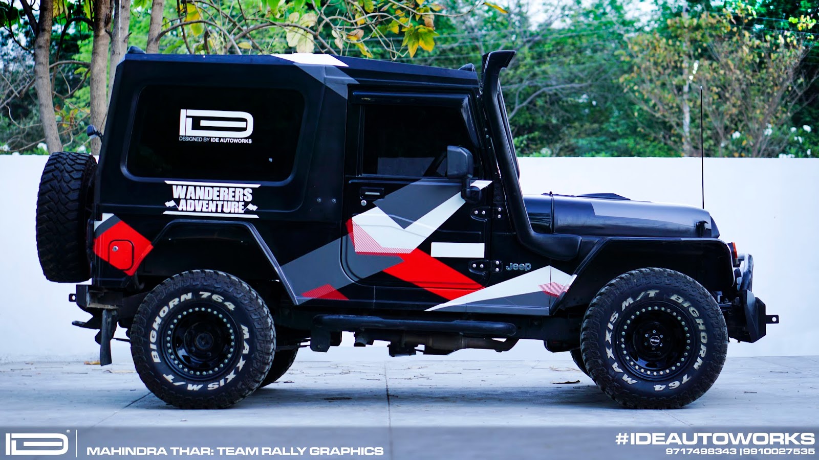 Rally Team Livery: Mahindra Thar | IDE Autoworks