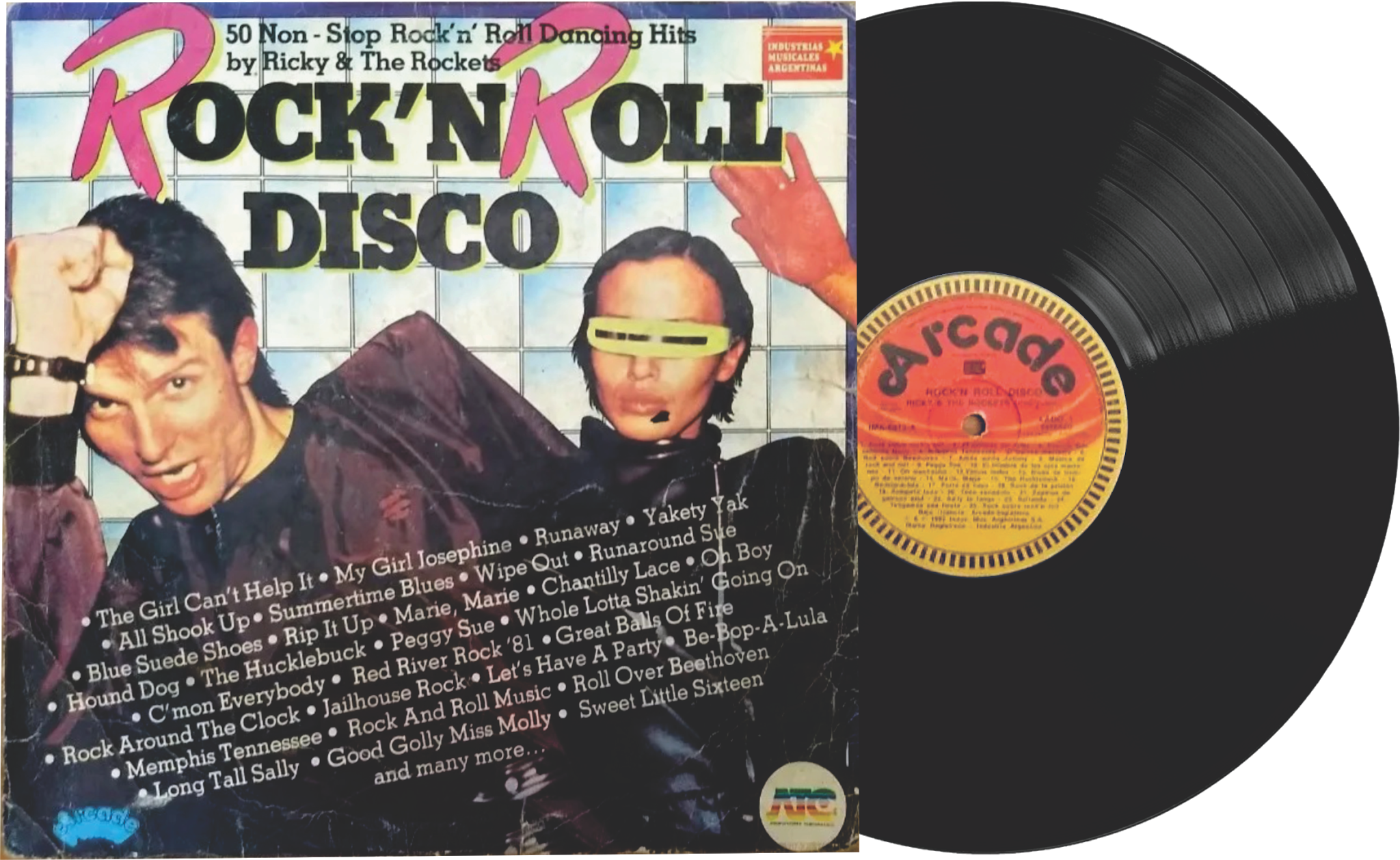 La mejor musica; la ochentosa!: RICKY & THE ROCKETS - ROCK´N´ROLL DISCO ...