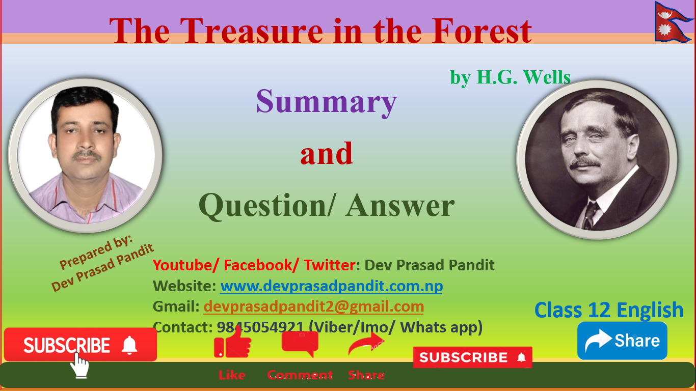 The Treasure in the Forest (Story) Grade 12