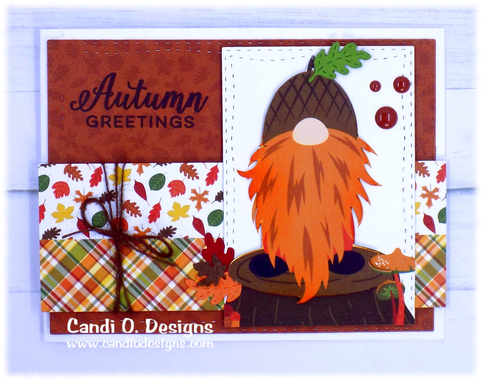 Candi O Designs: Gnome Fall Cards