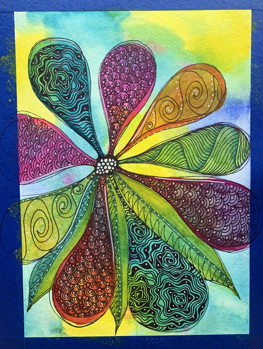 Tangle Up a Rainbow Floater