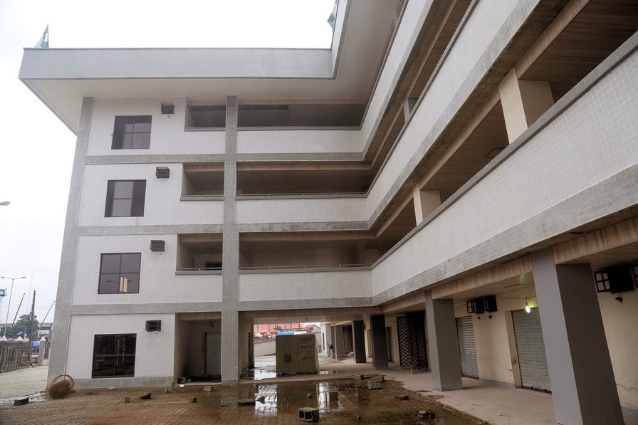 Photos of Nigeria: The New Ultra Modern Tejuosho Market, Yaba, Lagos