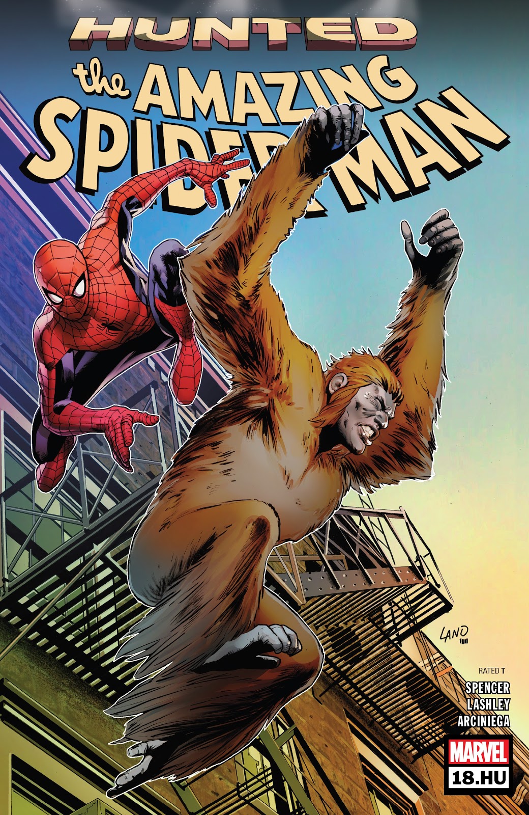 COMIC BOOK FAN AND LOVER: THE AMAZING SPIDER-MAN # 18.HU (HUNTED ...