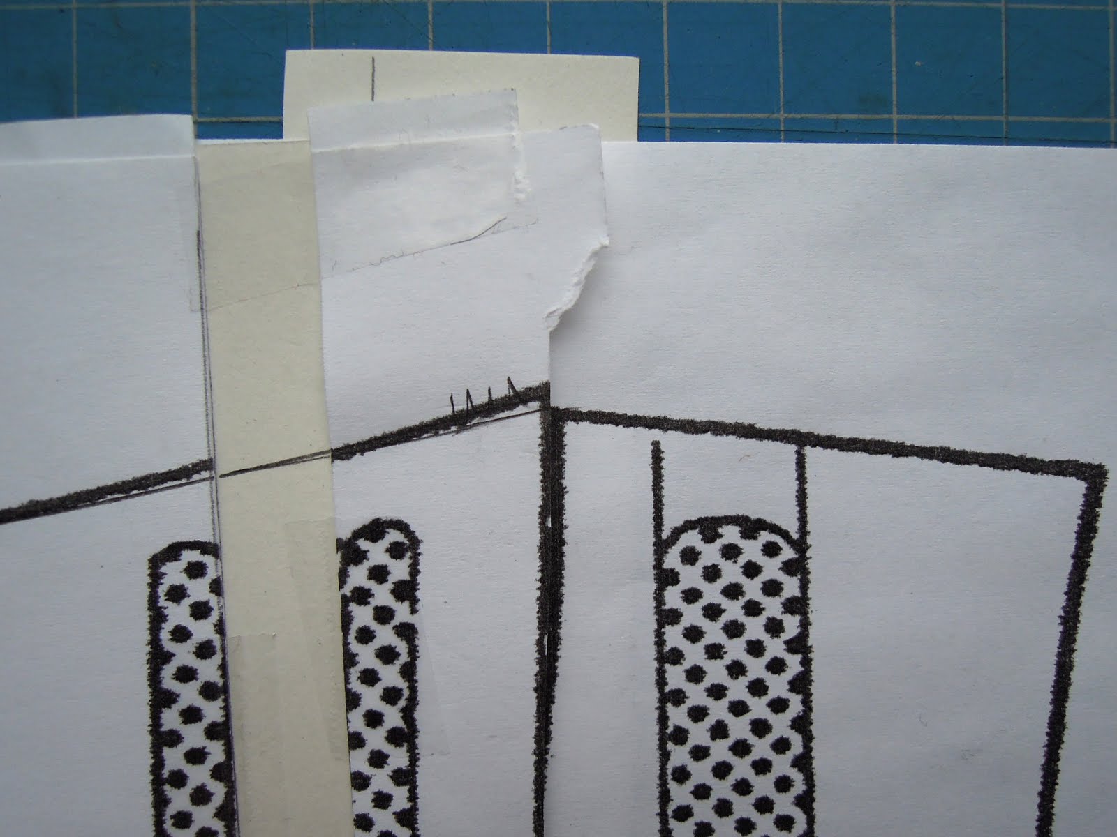 Bridges on the Body: 1911 - drafting new seam lines