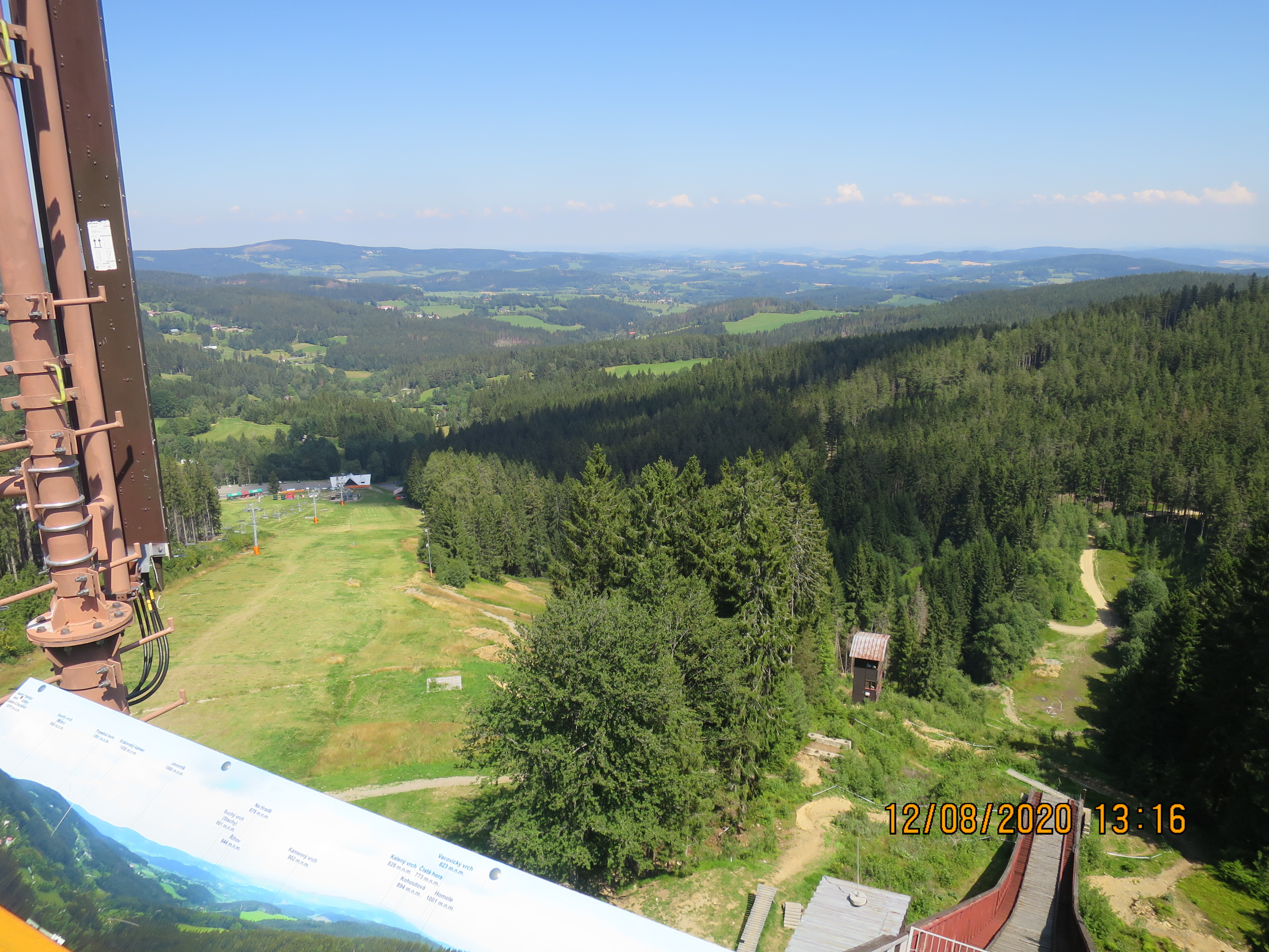 ZADOV, ROZHLEDNA (bývalý skokanský můstek), ŠUMAVA