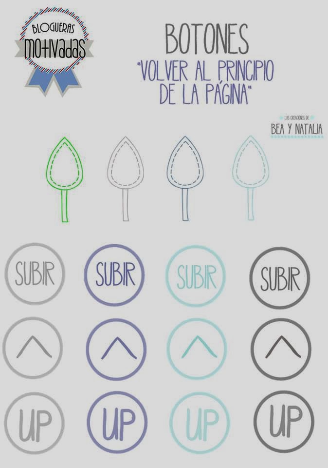 Festival de botones "volver al inicio" para tu blog | 2nd Funniest Thing