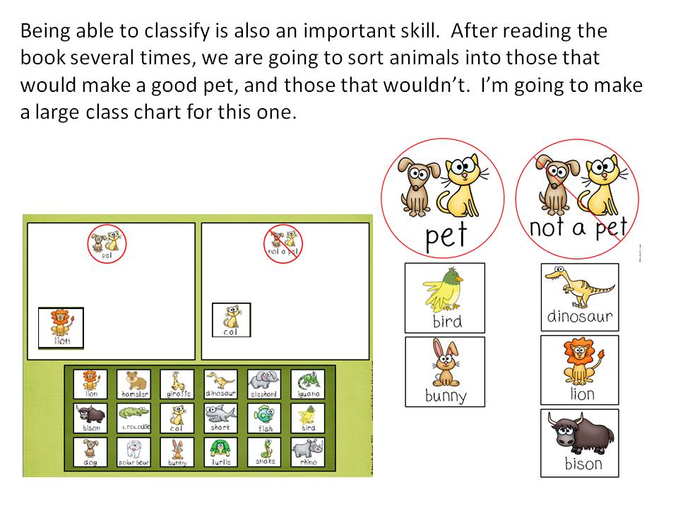 A special kind of class: What Pet to Get? and a freebie