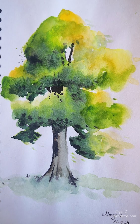 10+ Watercolor ideas, 8 method skill, come to see my tips - HiArt
