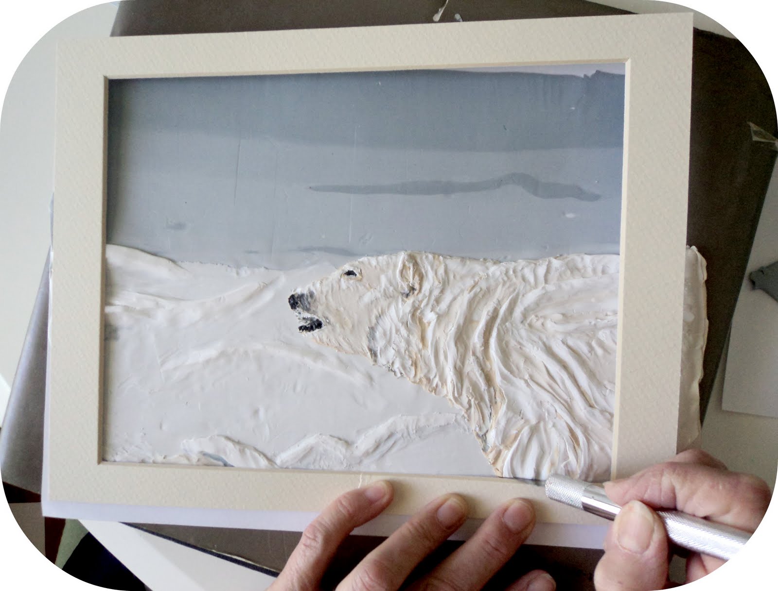 ...Make It With Me: A Textured Wildlife Portrait