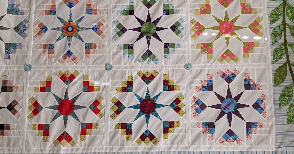 Fret Not Yourself: Circling the Shadow Star Quilt