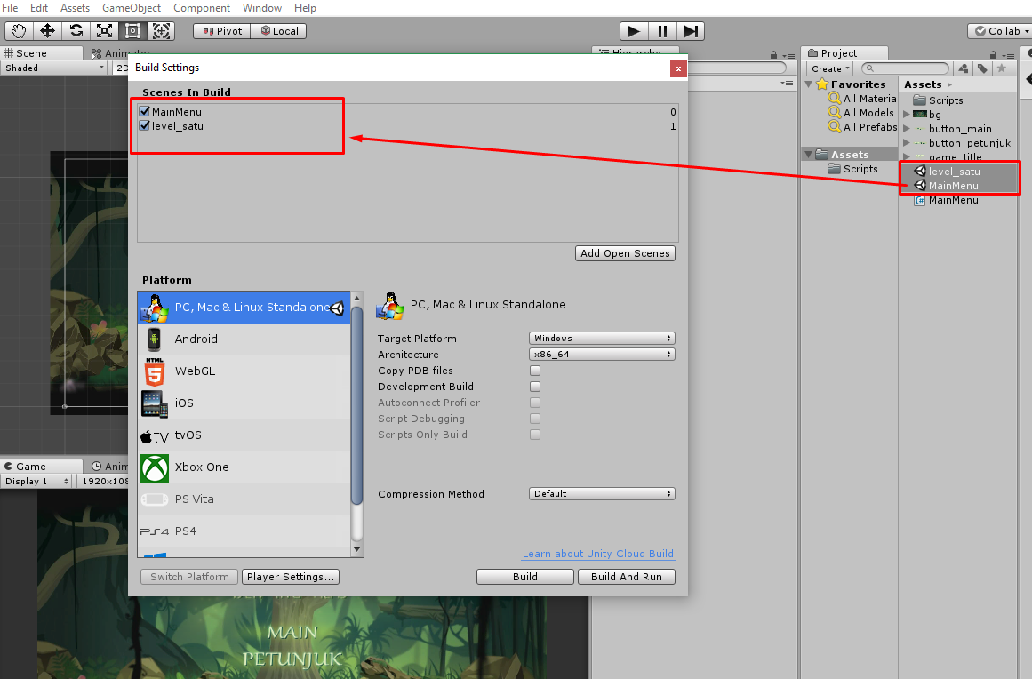 Tutorial Unity Cara Terbaru Membuat Main Menu Unity Tutorial Indonesia Tutorial Unity