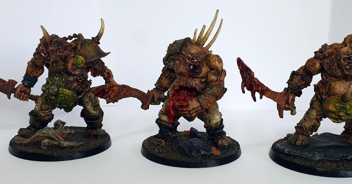 Recalcitrant Daze: Blessings of the Plaguefather - Plague Ogres ...
