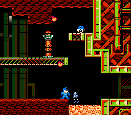 ROCKMAN 9 STAGE 07.岩漿人舞台 - RMMH洛克人回憶之館