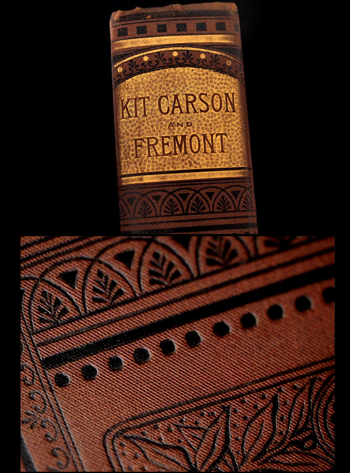 IsFive Antiquarian Books: 1885 DARING ADVENTURES OF KIT CARSON AND JOHN ...
