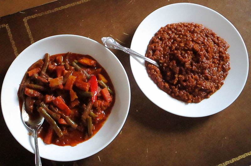 Red Lentils in a Spicy Tomato Sauce (Ye'misser Wot Be'timatim) | Lisa's ...