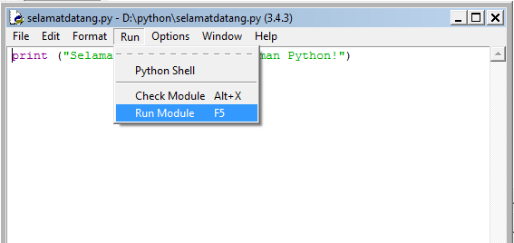 Langkah-Langkah Membuat Program Di Python ~ Programansia