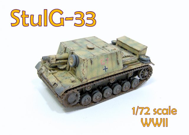 Gulumik Military Models: StuIG-33 1/72 Military Wheels - Gallery