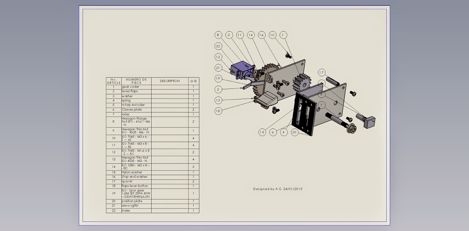Home Flight Simulator step by step: Flaps lever design part 2