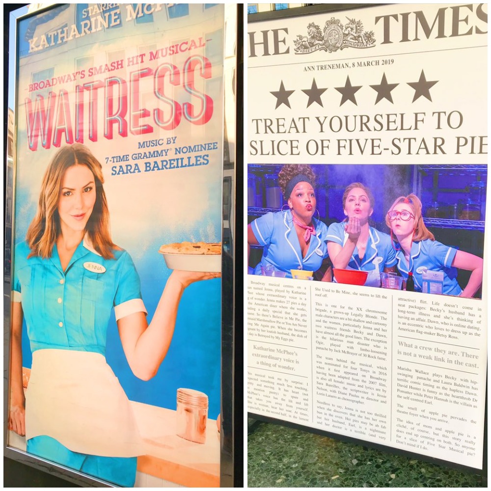 Waitress At The Adelphi Theatre London Review | Food and Other Loves