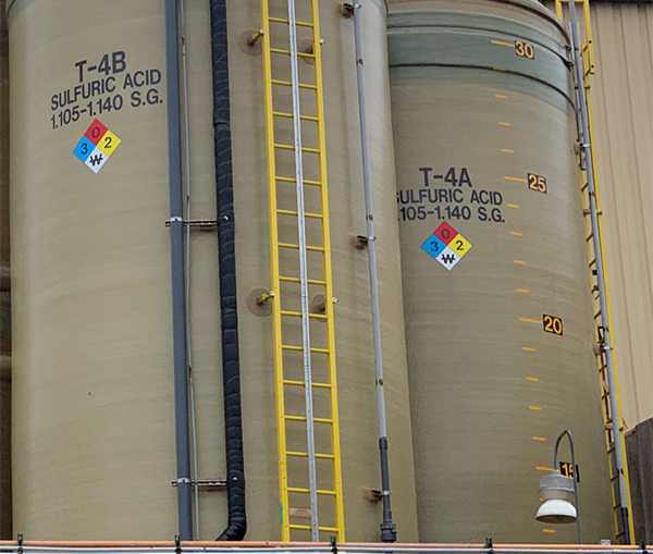Correct Way to get Your Sulfuric Acid Storage Tanks Designed