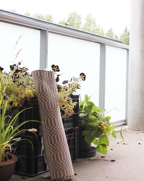 Palsta31: uusi parveke ja edellisvuoden munakoiso