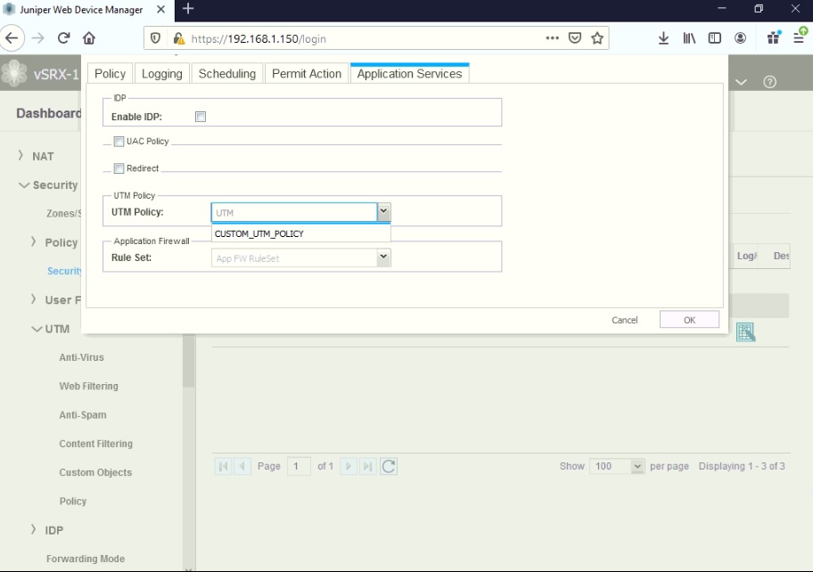 My Cybersecurity Journal: Juniper Networks SRX Firewall Web (URL) Filtering