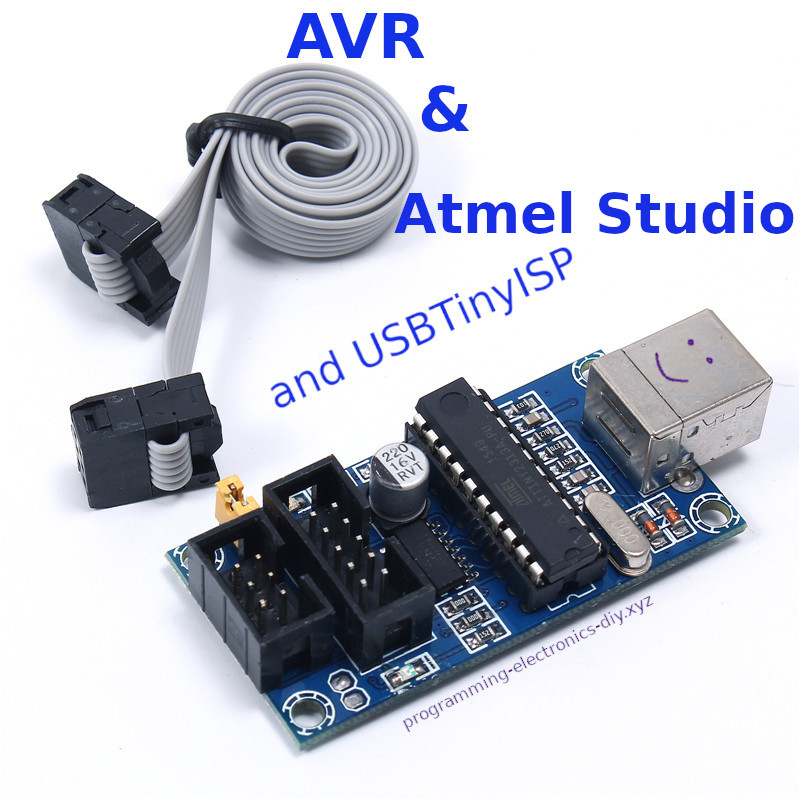 Using USBTinyISP programmer with Atmel Studio 7 | AVR programming ... Using USBTinyISP programmer with Atmel Studio 7 | AVR programming ...