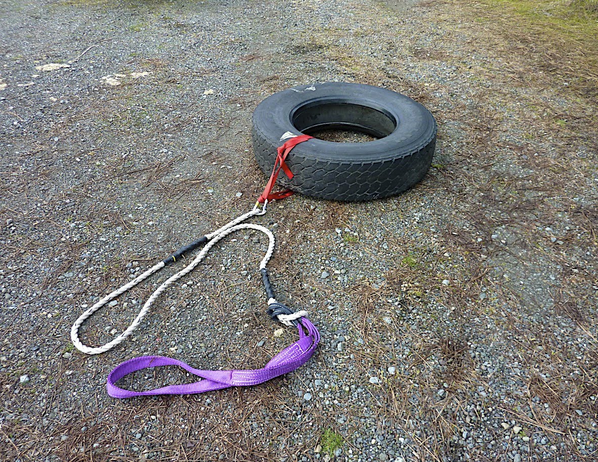 Porterfield Creek Gym: Location: lake Sonoma