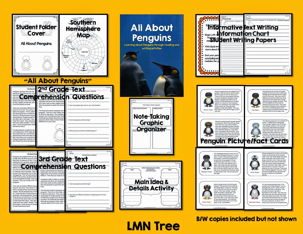 LMN Tree: All About Penguins: Free Resources, Free Activities, Books ...