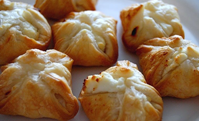 Receitas Deliciosamente Simples: Folhado de Queijo Chèvre