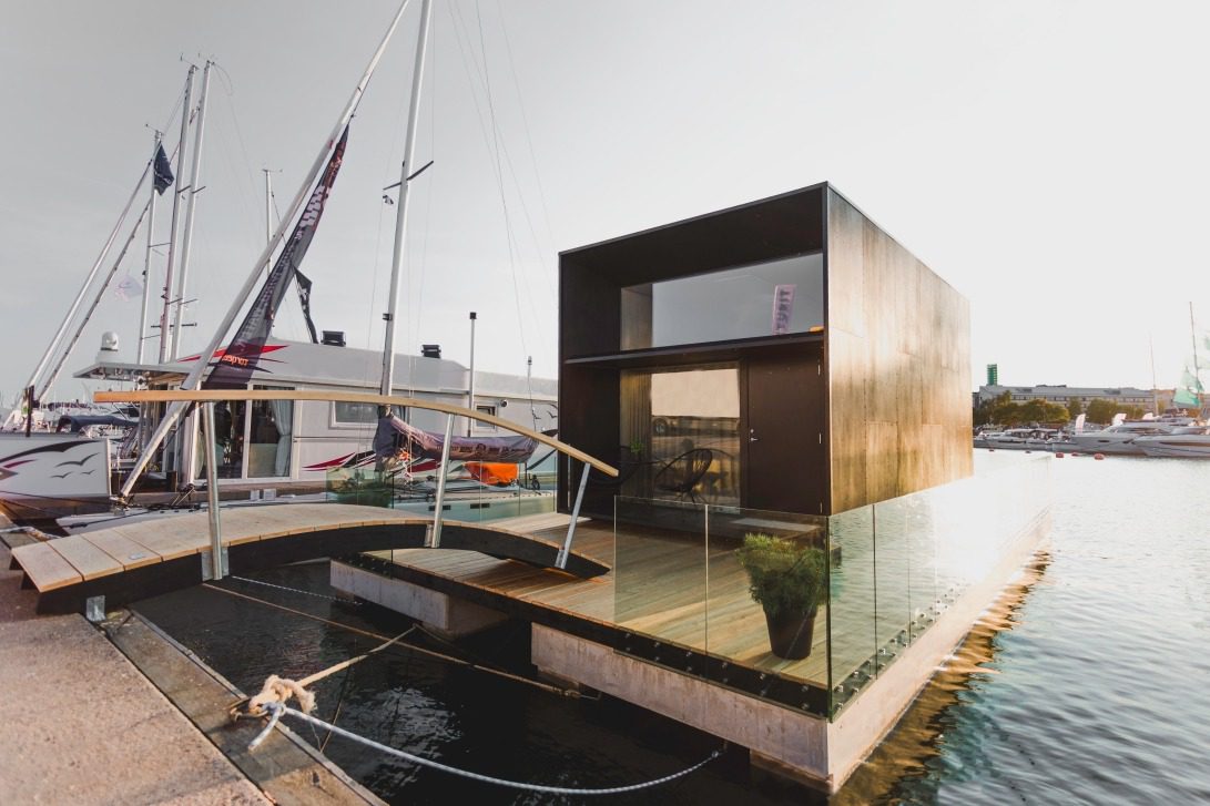 Small Prefab Floating Home by KODA: Prefab Modular Homes and Buildings