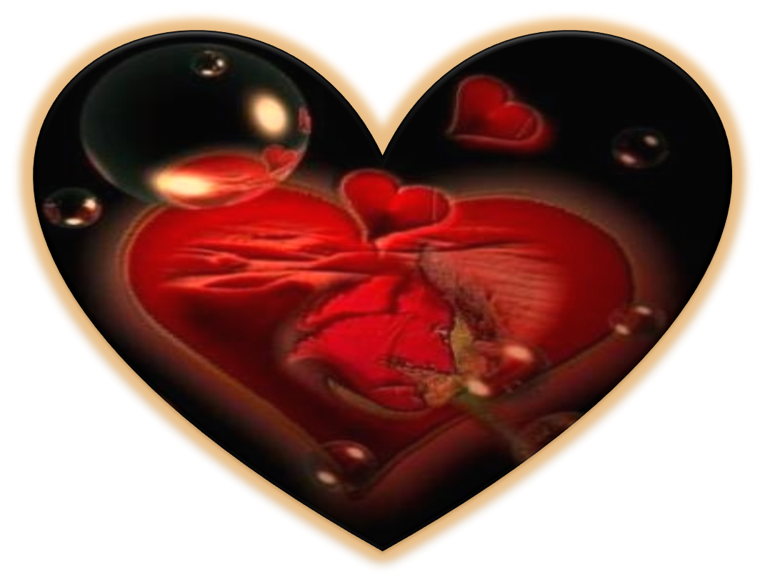 Corazones con flores - Imagui