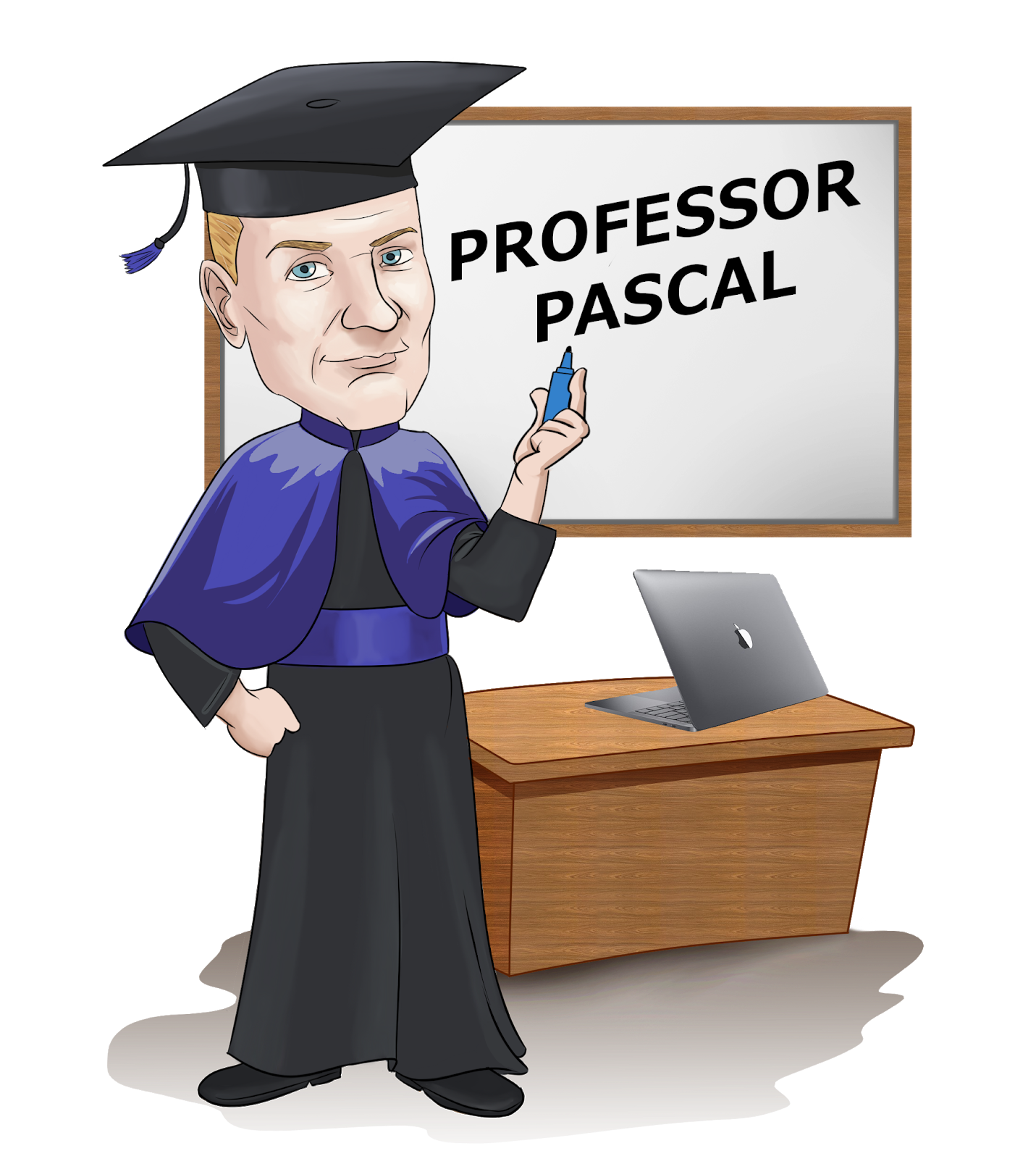 .: Caricatura professor Pascal