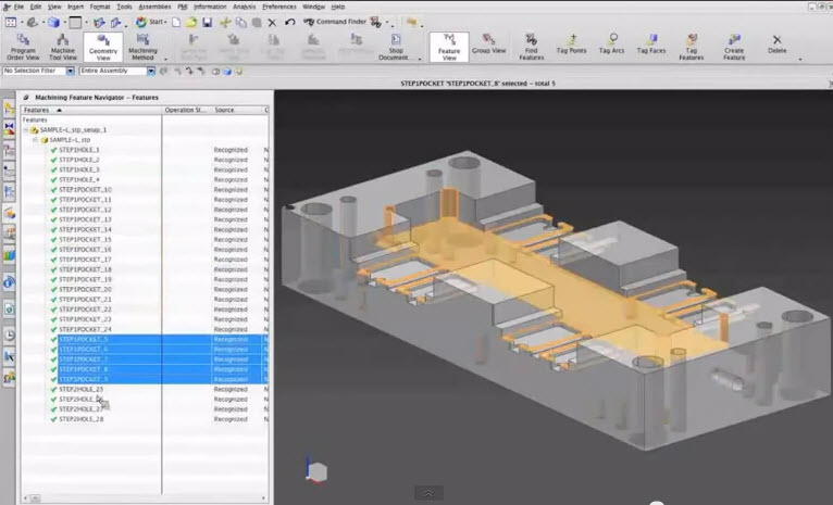 NC PROGRAMMING - Introduction to Feature Based Machining in NX ...