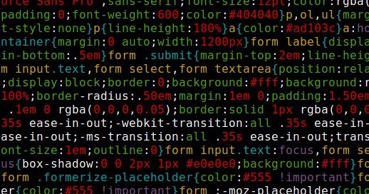 Minifying Your Css Files