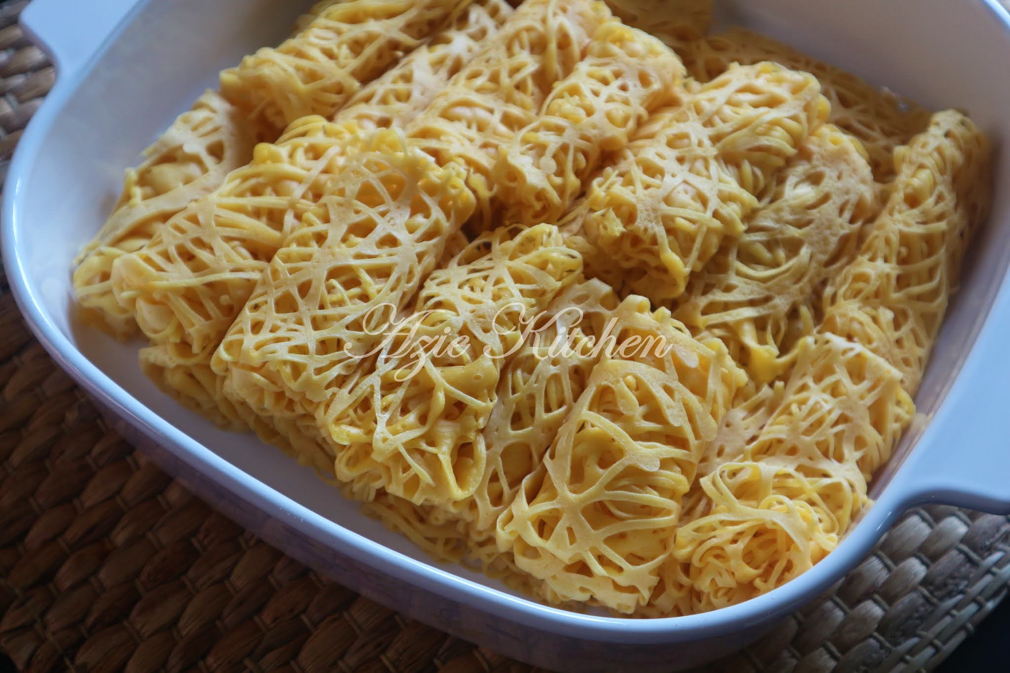 Roti Jala Lembut Dan Kari Ayam Yang Sedap - Azie Kitchen