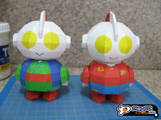 SD Ultraman Papercraft | Papercraft Paradise | PaperCrafts | Paper ...