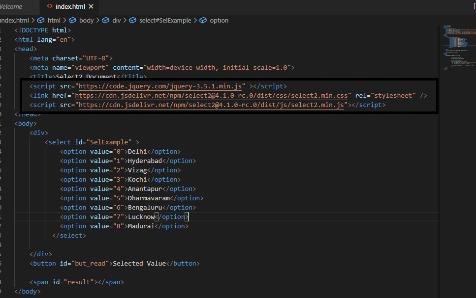 Searchable Dropdown Using Jquery Select2 0790