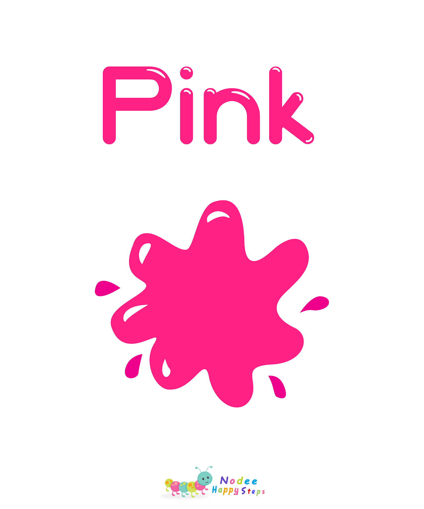 Pink Color - Colors Flashcards for Kids